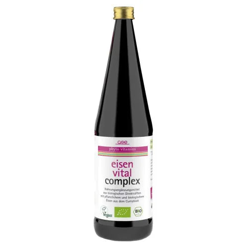 Natural iron from the curry leaf, IRON VITAL Complex Organic Oral Liquid UK