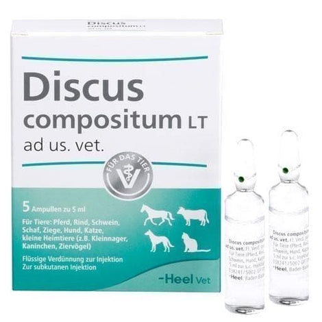 DISCUS compositum LT ad us.vet.Ampullen 5 pc UK